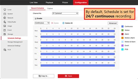 How To Set Up Recording Schedule On Hikvision NVR SecurityCamCenter