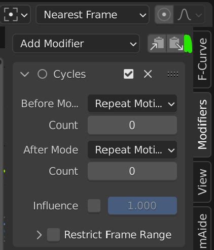 How To Add A Button To The F Curve Modifier Panel 5 By Iceythe