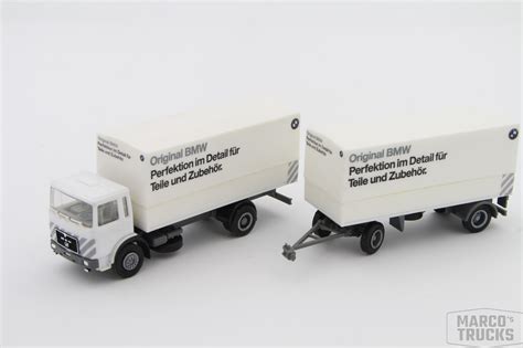 Herpa MAN F8 Planenhängerzug 2a 2a Original BMW Teile und Zubehör