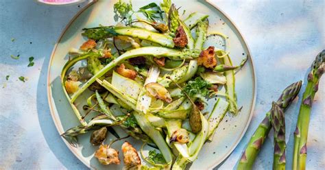 Recette Salade D Asperges Vertes Sauce Au Citron Marie Claire