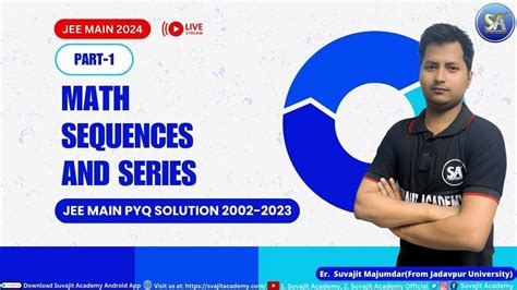 math sequences and series jee main pyq solution part 1 jee main 2024 jeemain jee youtube