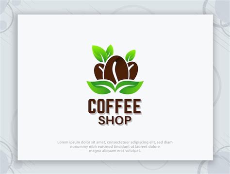 Premium Vector Coffee Shop Vector Logo Design