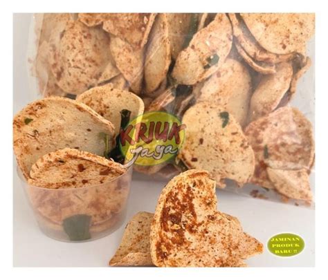 Jual KERIPIK BASRENG Daun Jeruk Pedas Cikruh Di Lapak Kriuk Jaya