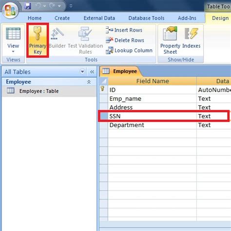 how to create microsoft access database howtech