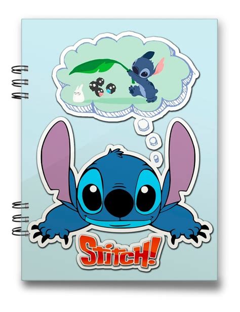 Cuaderno Stitch 15x20 Cms 100 Hojas Mercado Libre