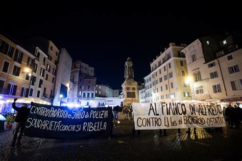 Alfredo Cospito si apre la settimana decisiva per l anarchico venerdì