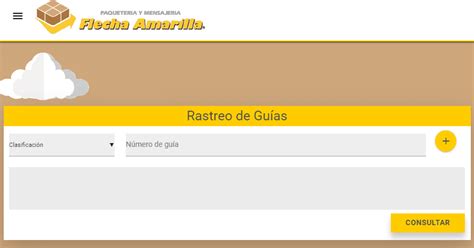 Seguimiento de envíos Flecha Amarilla Rastrear Paquete