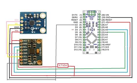 arduino mpu6050 hmc5883l sensors arduino forum