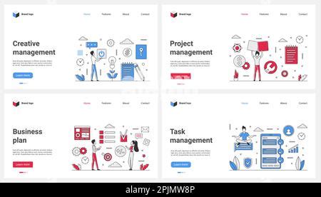 Agile Visual Project Management Method Teamwork Concepts Programmer