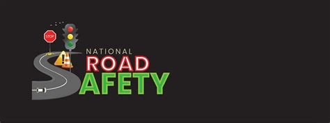 Creative Editable Template Design For National Road Safety Week To