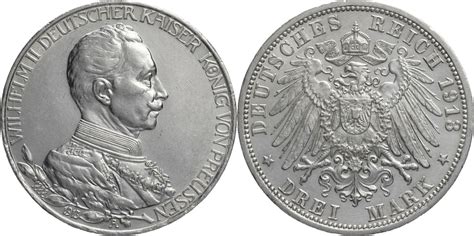 Kaiserreich Preussen Mark A Wilhelm Ii