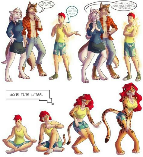 Pin By Deathshadow On Transformaciones In 2020 Furry Tf Furry Comic Furry Drawing
