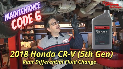 Honda Crv Rear Differential Fluid Change Schedule