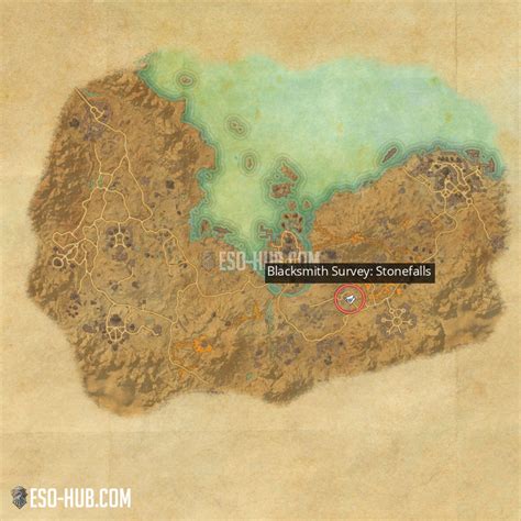 Blacksmith Survey Stonefalls ESO Hub Elder Scrolls Online