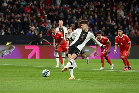 Le rebond du penalty de Kai Havertz pour lAllemagne est refusé en