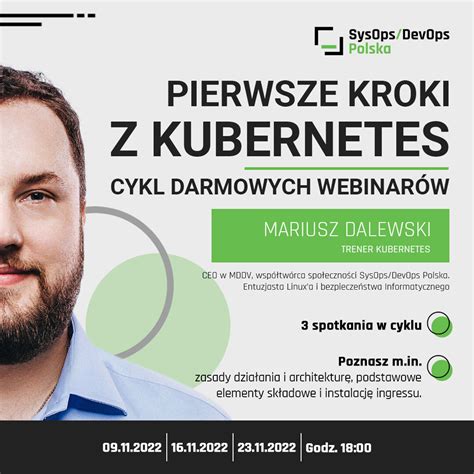Rusza cykl darmowych webinarów z Kubernetesa