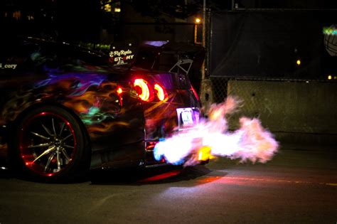 What Causes Cars To Shoot Flames From The Exhaust