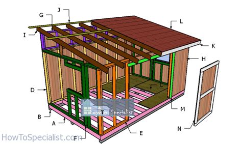 How To Build A Roof For A 12x16 Shed HowToSpecialist How To Build
