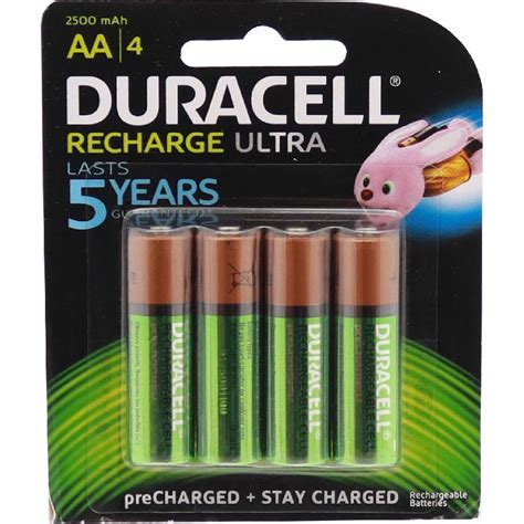 Duracell Recharge Turbo AA Multipurpose Battery 2500 MAh Jarir