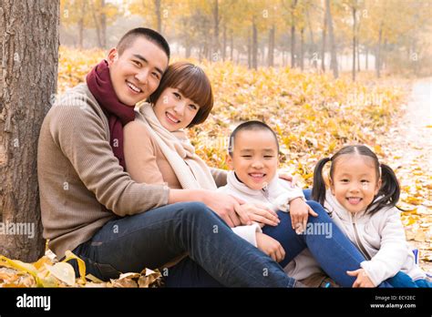 Famille deux enfants Banque de photographies et dimages à haute
