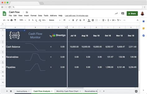 Cash Flow Template In Google Sheets Blog Sheetgo