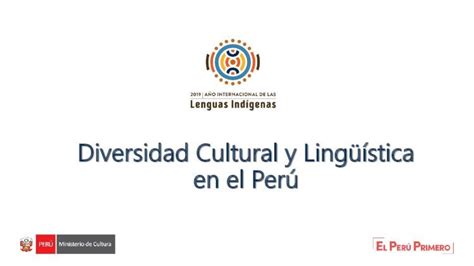 PDF Diversidad Cultural y Lingüística en el Perú Embajada del