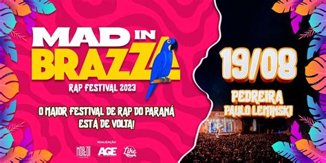 Mad In Brazza Rap Festival Em Curitiba Evento ON