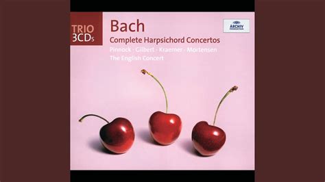 J S Bach Concerto For Harpsichord Strings Continuo No 7 In G