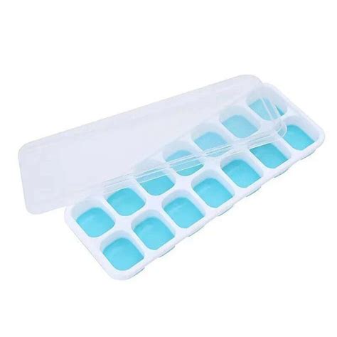 Moules à Glaçons en Silicone de Qualité Alimentaire 14 Grilles avec