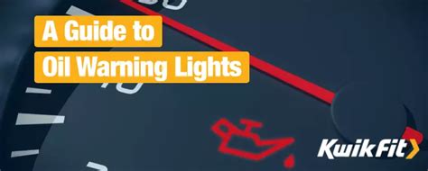 Low Engine Oil Level Warning Light