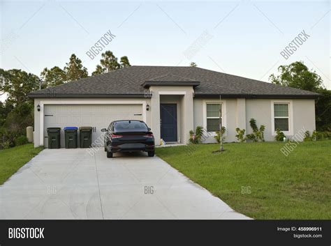 Car Parked Front Wide Image Photo Free Trial Bigstock