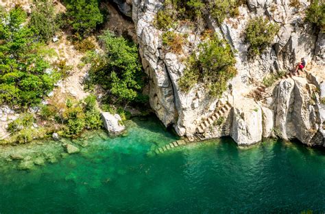 Le lac de Quinson randonnée dans les basses gorges du Verdon