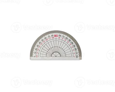 Small Plastic Protractor Png