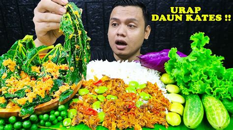 Wuenak Sehat Makan Urap Daun Pepaya Lalapan Leunca Jengkol Oseng