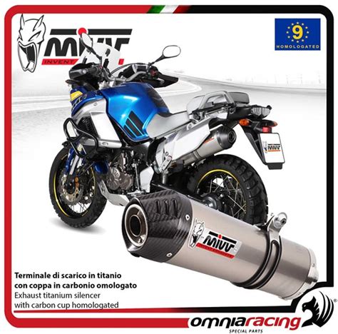 Terminale Scarico Mivv Oval Omologato Titanio Yamaha XT1200Z
