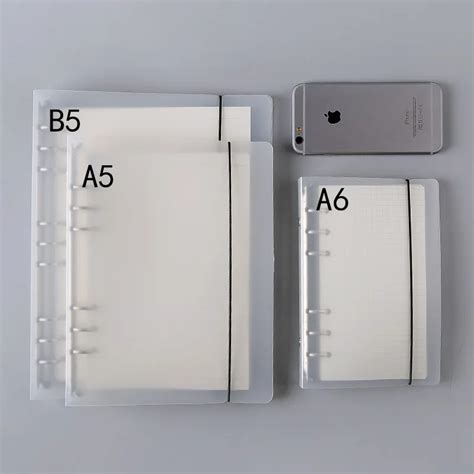 Feuillet Mobile Agenda Classeur Feuilles Mobiles Transparentes