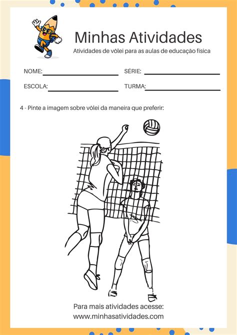 Atividades De Vôlei Para As Aulas De Educação Física