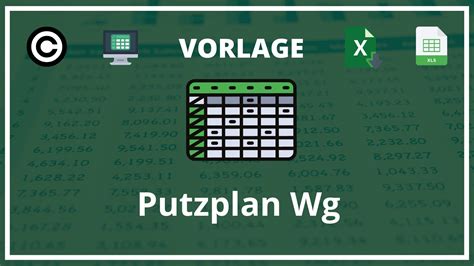 Putzplan Wg Vorlage Excel