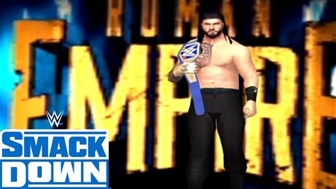 Roman Reigns New Entrance Wwe K Psp And Svr Youtube