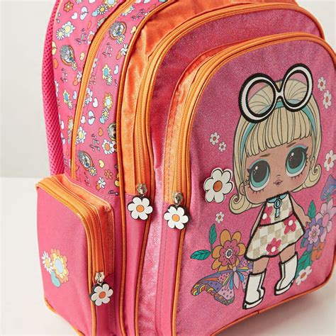 Sac à dos Lol surprise 36cm Rose Disney