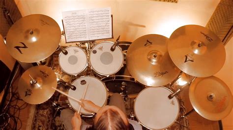 High Dry Radiohead Drum Cover Nicol S Briozzo Youtube