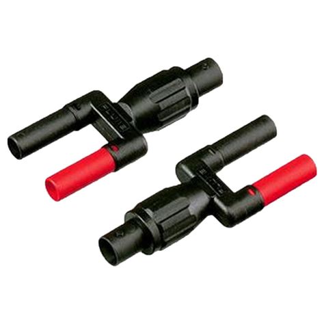 Adaptador De Conector Banana Dual Macho A Bnc Hembra Fluke Pm