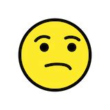 Unamused Face Emoji