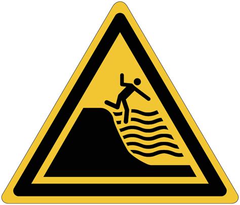Panneau Risque De Chute Et Pictogramme Risque De Chute Seton Belgique