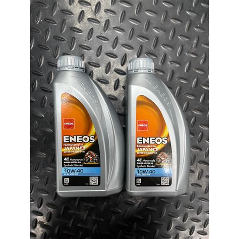 新包裝 ENEOS 新日本石油 10W40 4T 全合成 四行程 JASO MA 速可達 檔車 HONDA 蝦皮購物