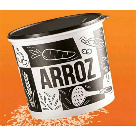 Tupperware Caixa Arroz 5kg Plus Pop Box Shopee Brasil