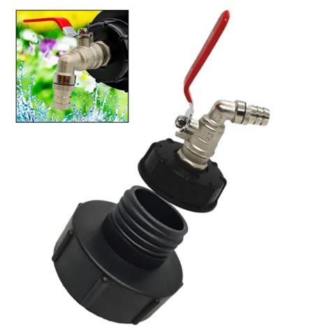 CONNECTEUR DE R SERVOIR D Eau IBC Avec Raccord De Vanne Billes Fil