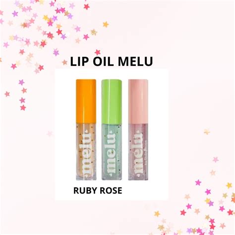 Gloss Lip Oil Melu By Ruby Rose Shopee Brasil
