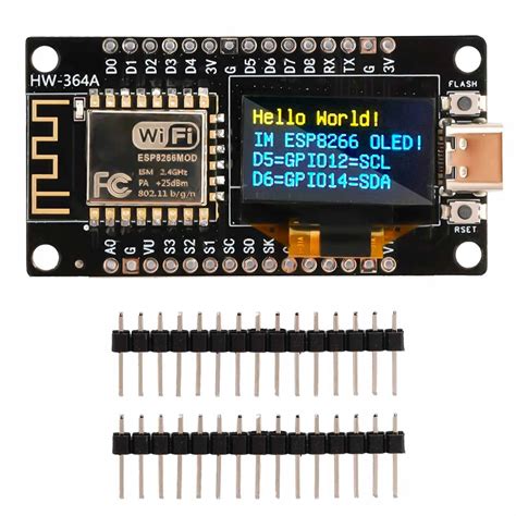 ESP8266 NodeMCU V3 OLED 0 96 128x64 USB C Sklep Opinie Cena W