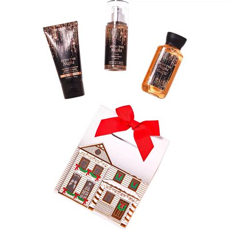 Bath Body Works Into The Night Mini Box Set Body Bath Gift Sets